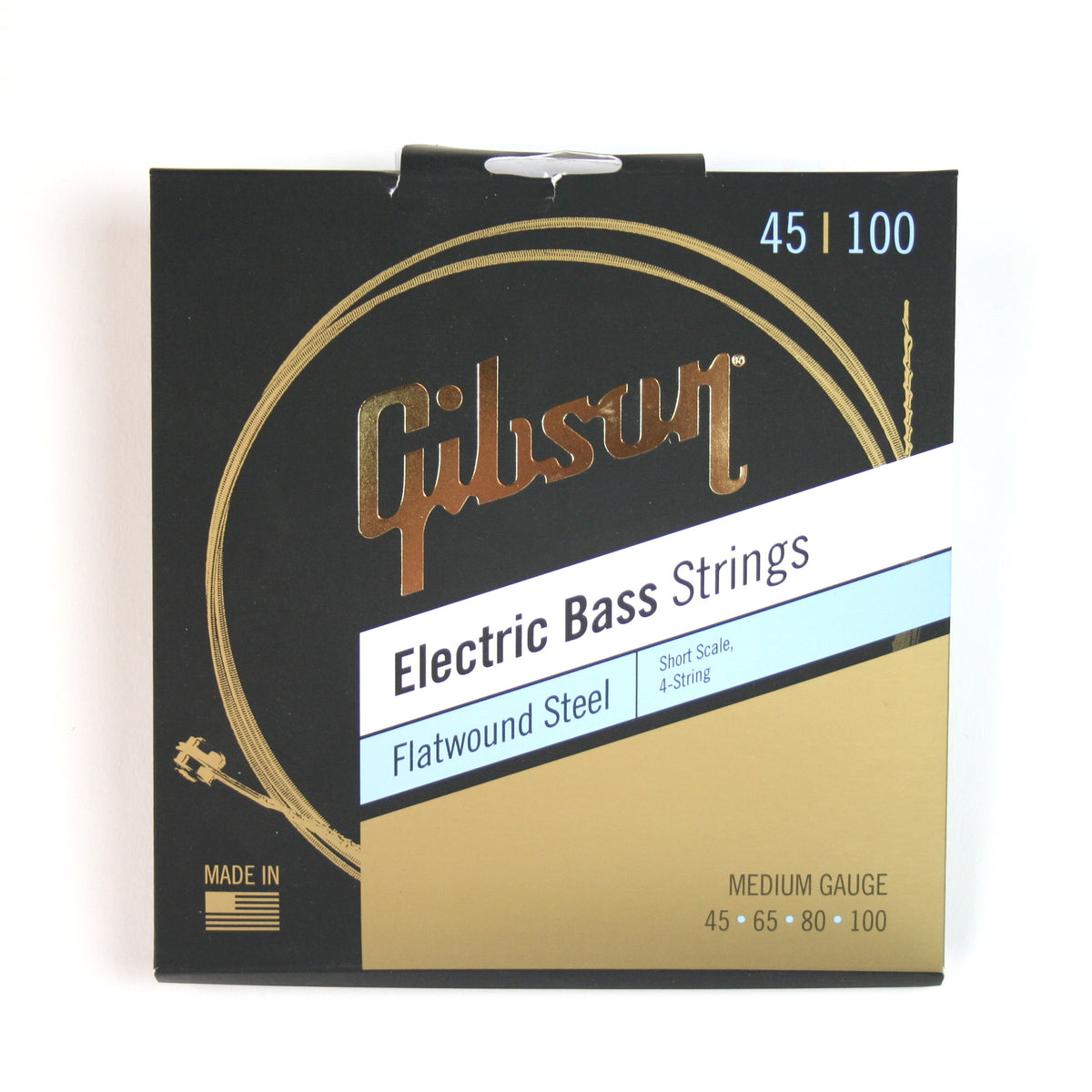 Gibson Short Scale Flatwound EB Strings Medium – Detroit Guitar